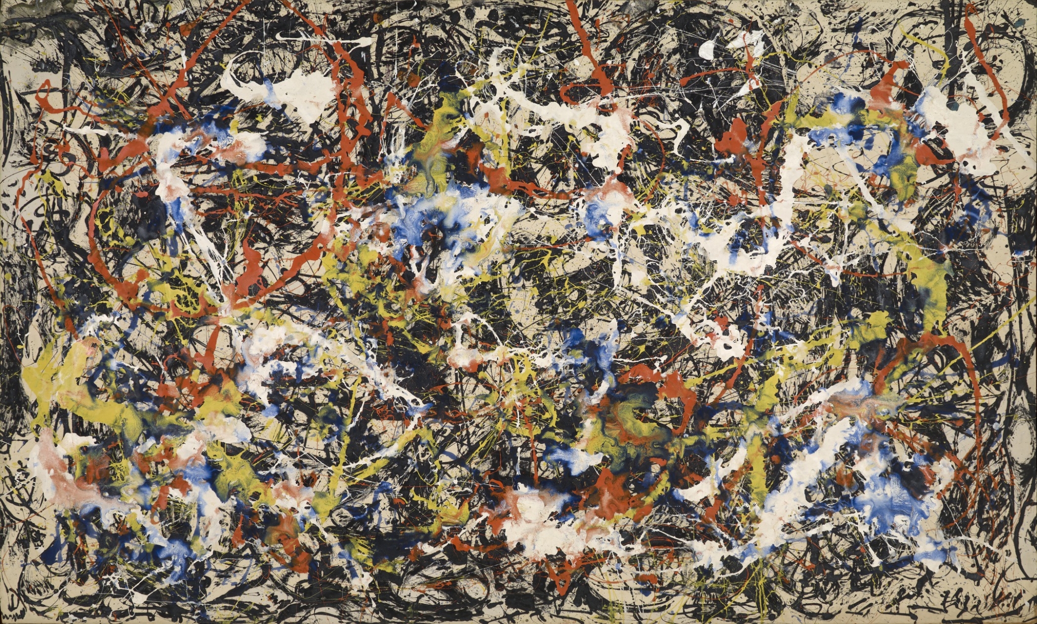 «Convergence» de Jackson Pollock, 1952